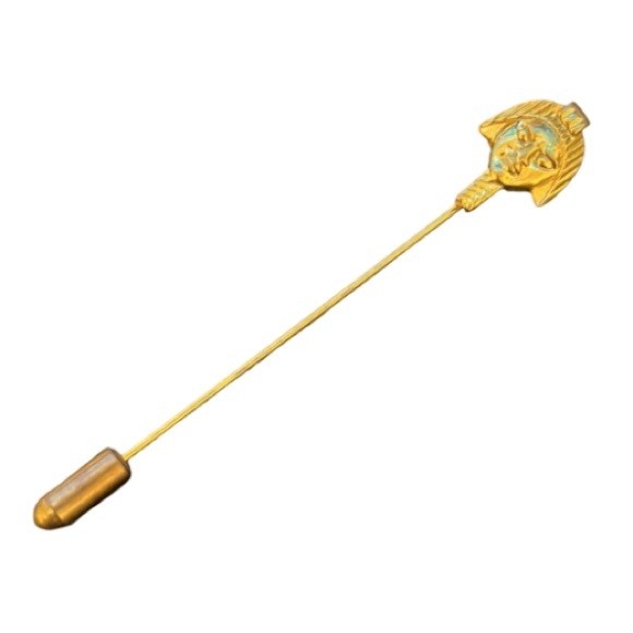 Vintage | Jewelry | Vintage Gold Plated Ancient Egyptian King ...